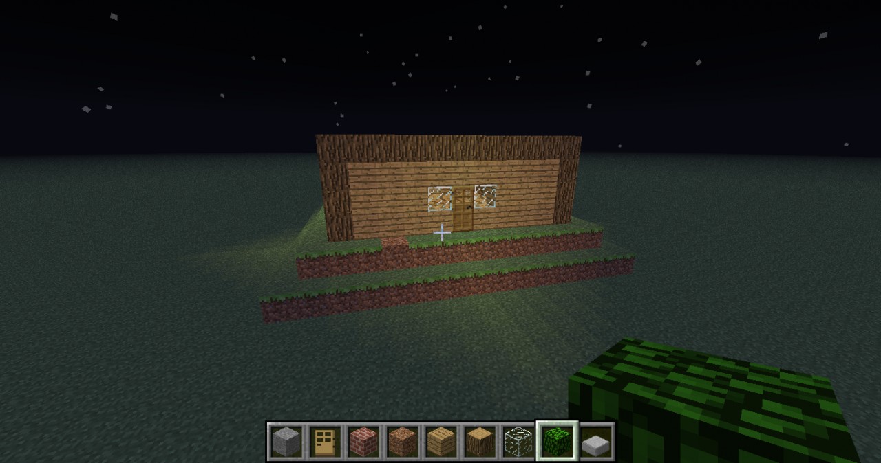 Wooden hill fort Minecraft Project