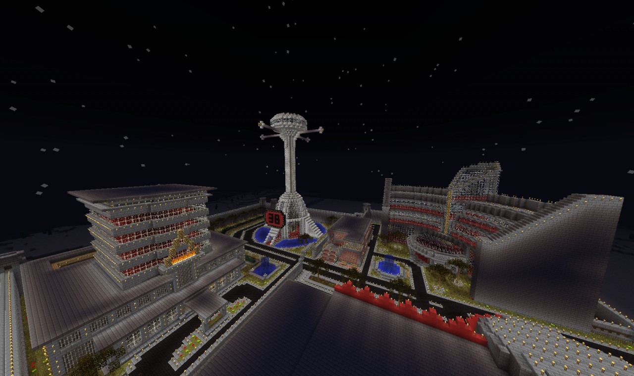 The New Vegas Strip [Cancelled] Minecraft Map