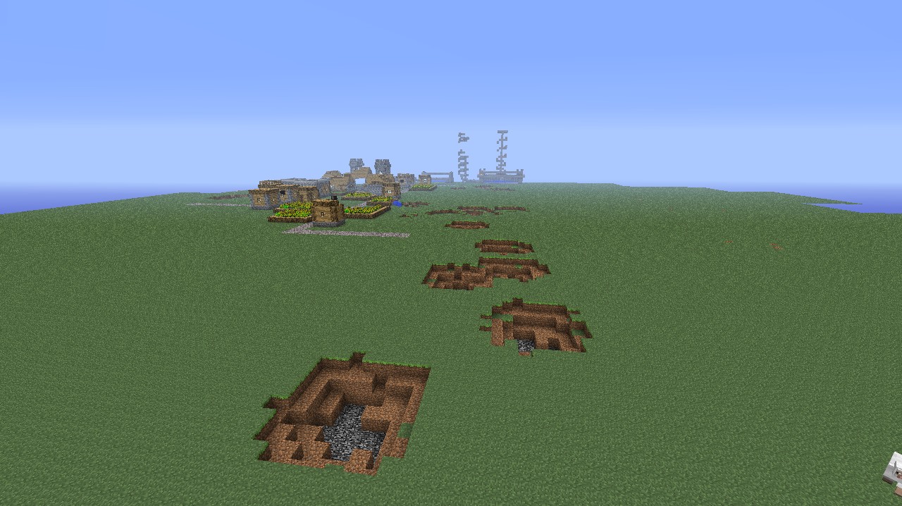 Many TNT Guns. Minecraft Map