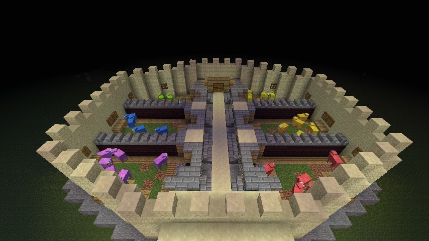 Futuristic Sheep Farm Minecraft Map