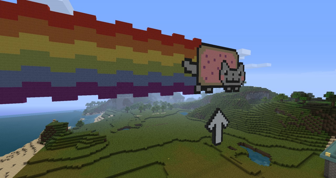 NyanCat Minecraft Map