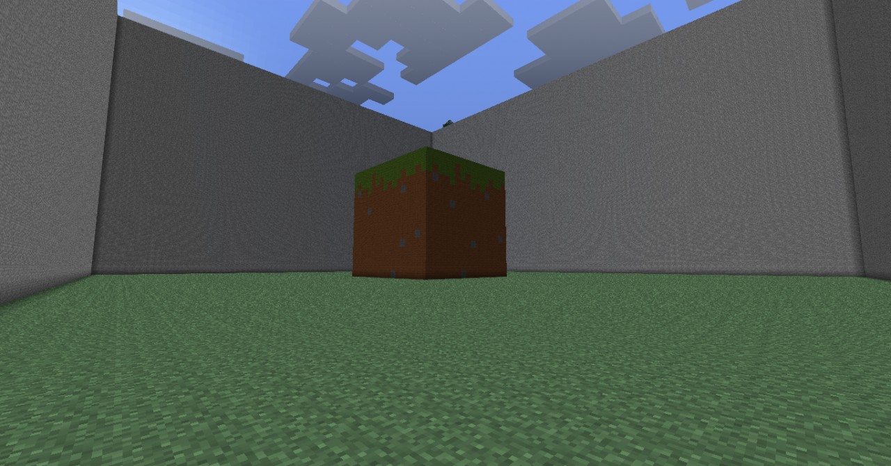 Dirt Block Minecraft Map