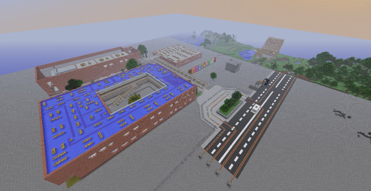 Bonnyrigg High School - Build 1 Minecraft Map