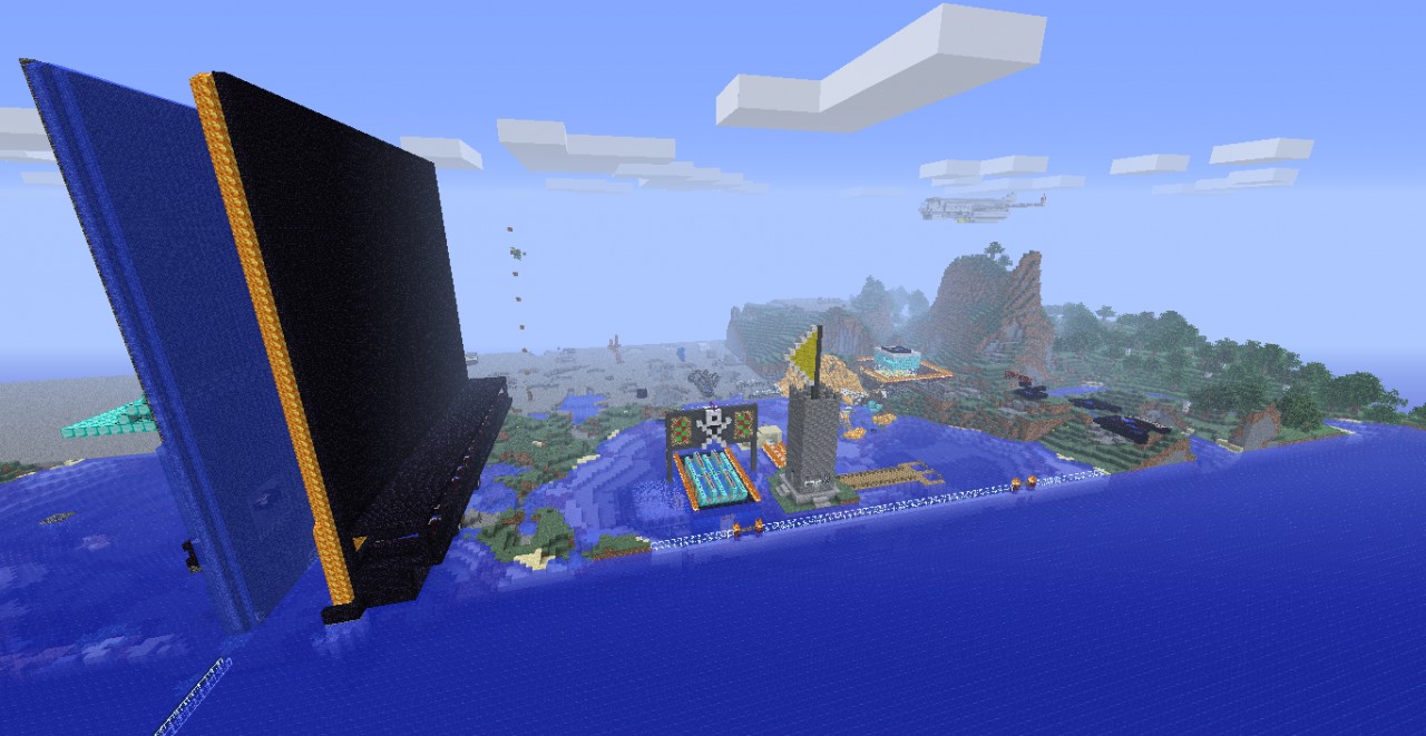 Minecraft Server Build - Massive Minecraft Map