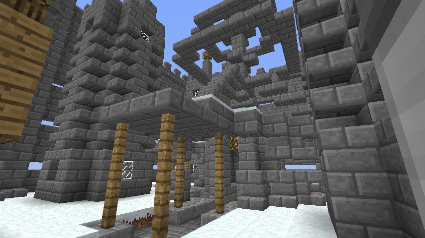 snow fortress Minecraft Map
