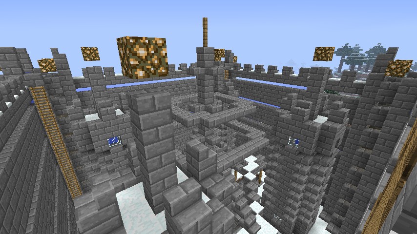 snow fortress Minecraft Map