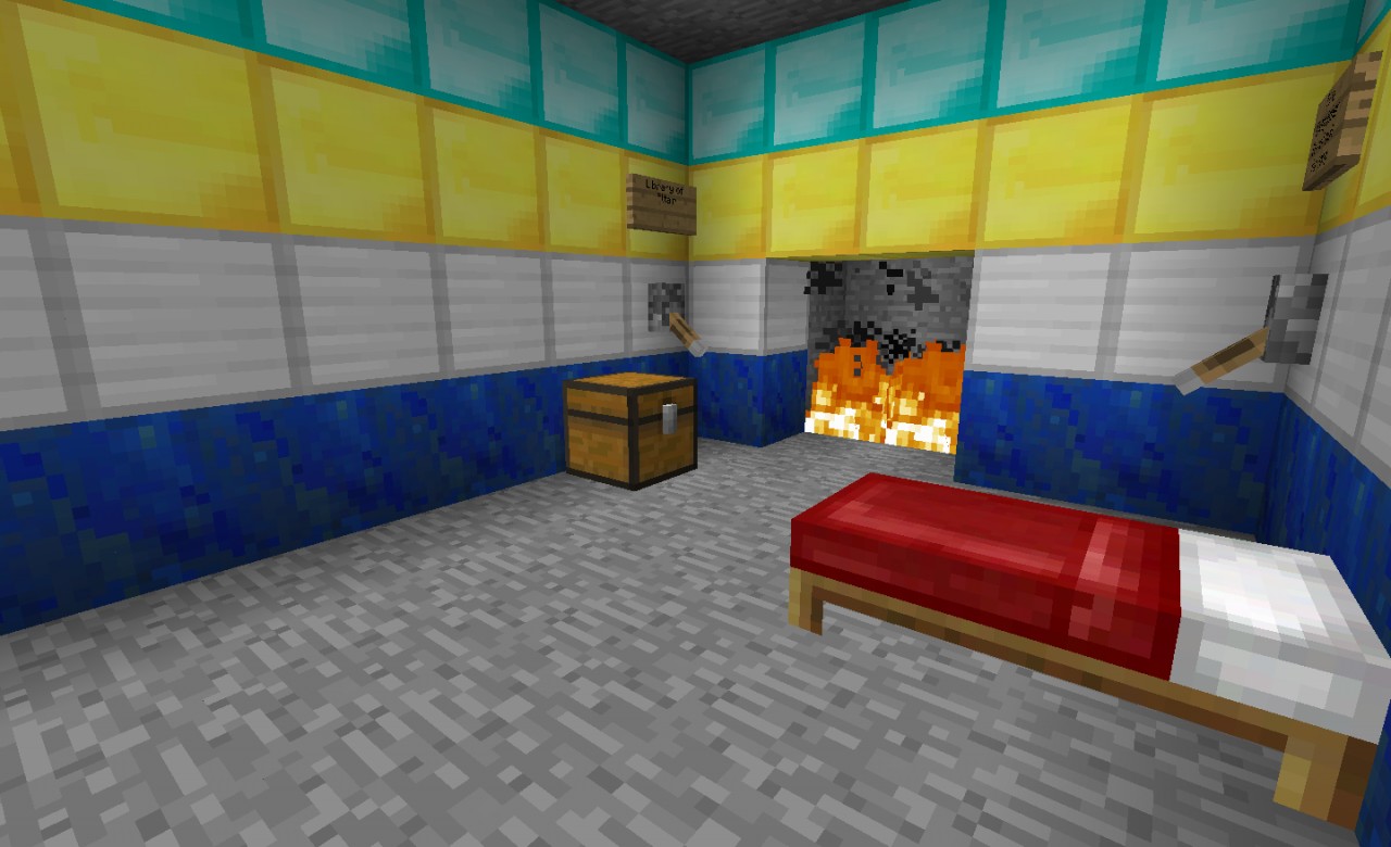 Ultimate Secret Base Loaded with over 20 traps and Pistons Minecraft Map