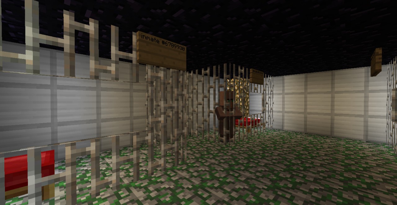 The town of OBSIDIA! Minecraft Map