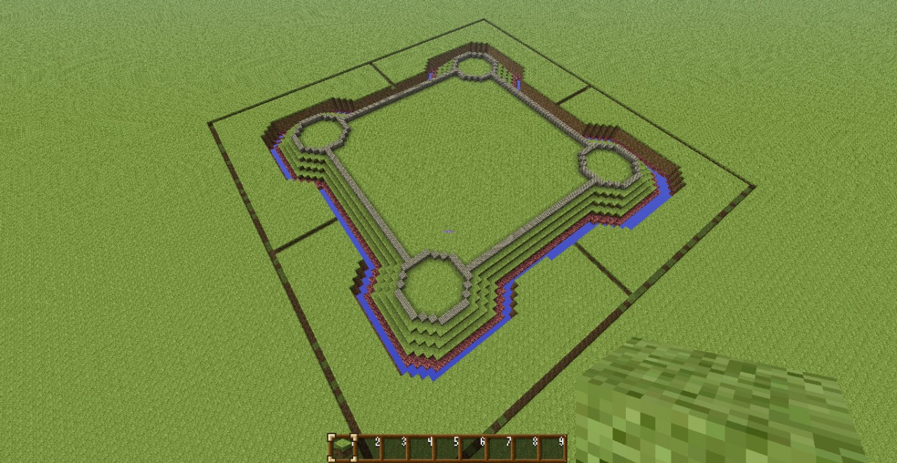 assassinsknife's castle Minecraft Map