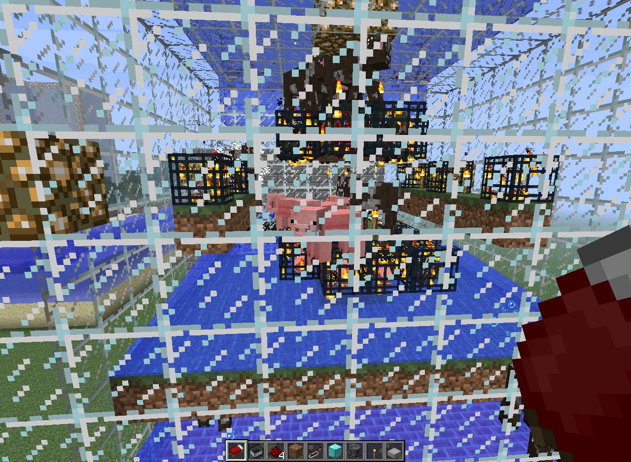 Animal and Monster Farm! (Updated) Minecraft Map