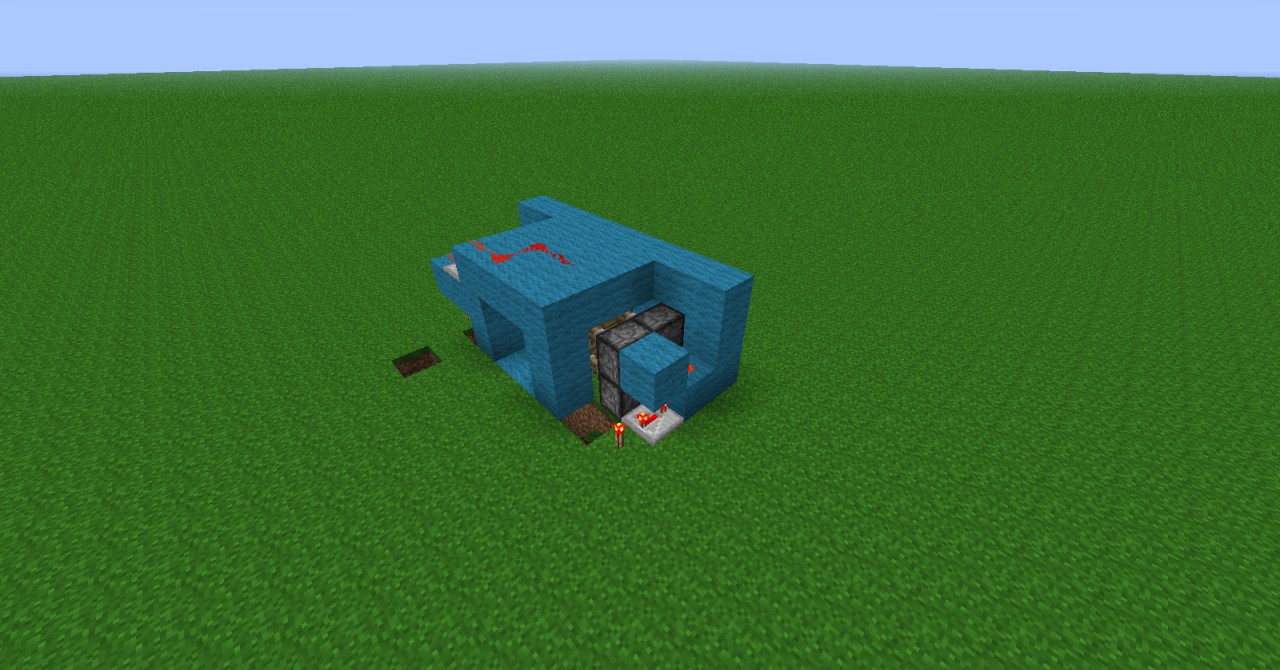 Red Stone Door Minecraft Map