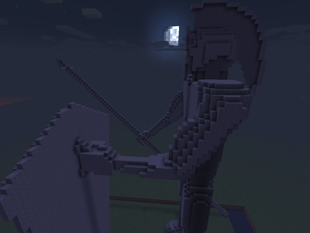 Statue of a Warrior (Classic Server Import) Minecraft Map