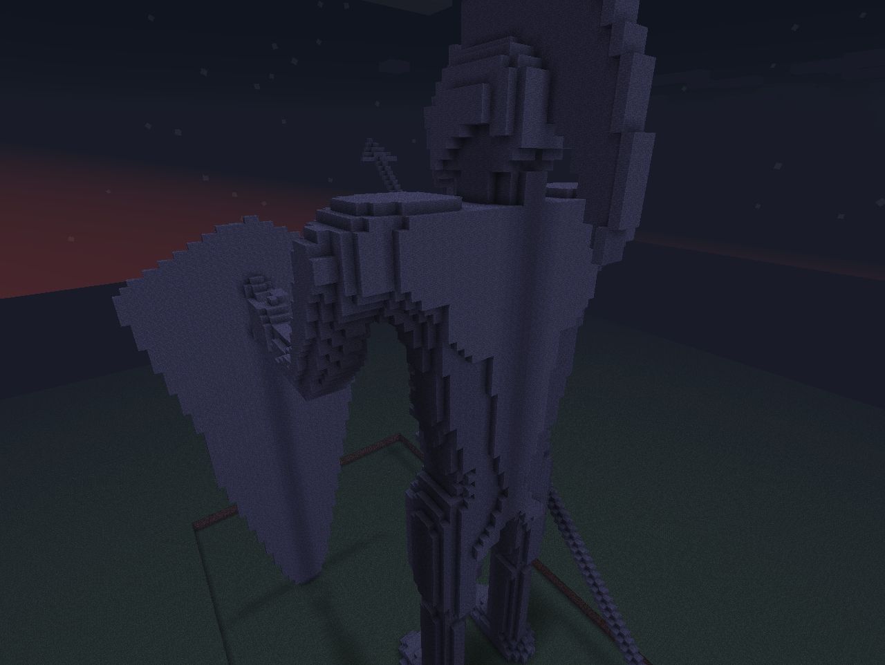 Statue of a Warrior (Classic Server Import) Minecraft Map