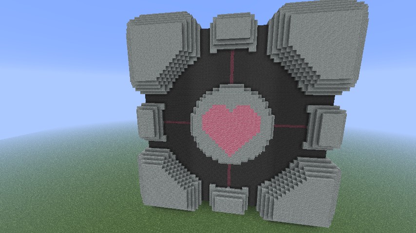 Companion Cube Minecraft Map