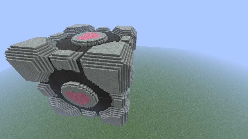 Companion Cube Minecraft Map