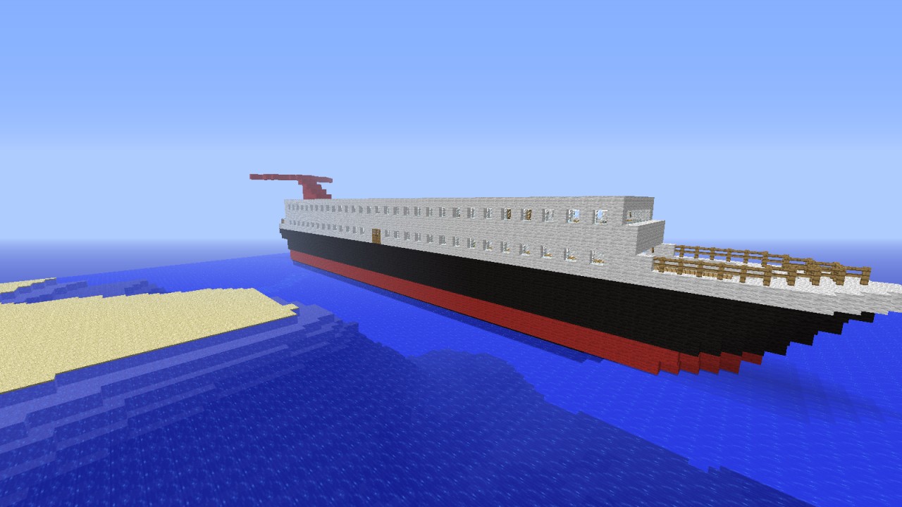 cruise ship Minecraft Map