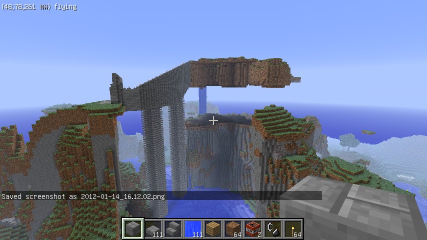 Sky Castle Minecraft Map