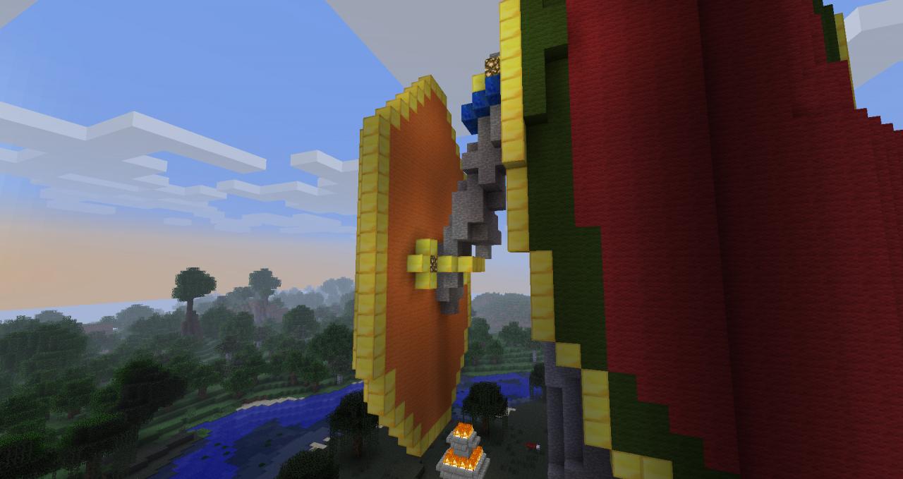 Aztec knight -3D Art- (Statue) Minecraft Map