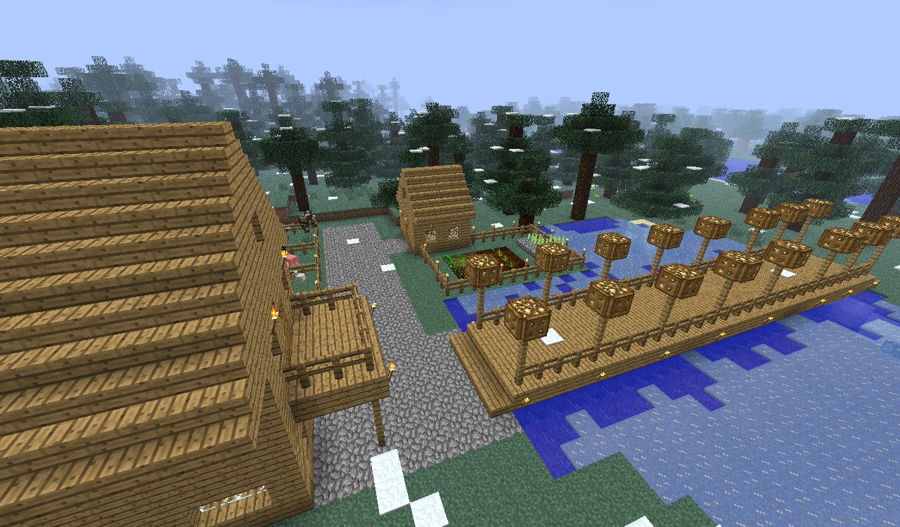 The Lake Village Minecraft Project