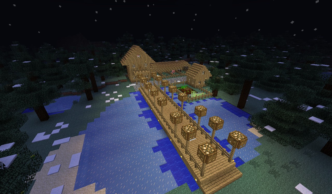 The Lake Village Minecraft Map