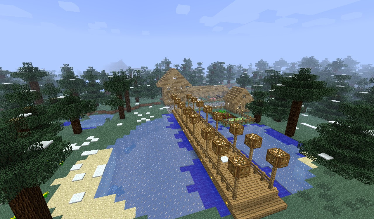 The Lake Village Minecraft Map