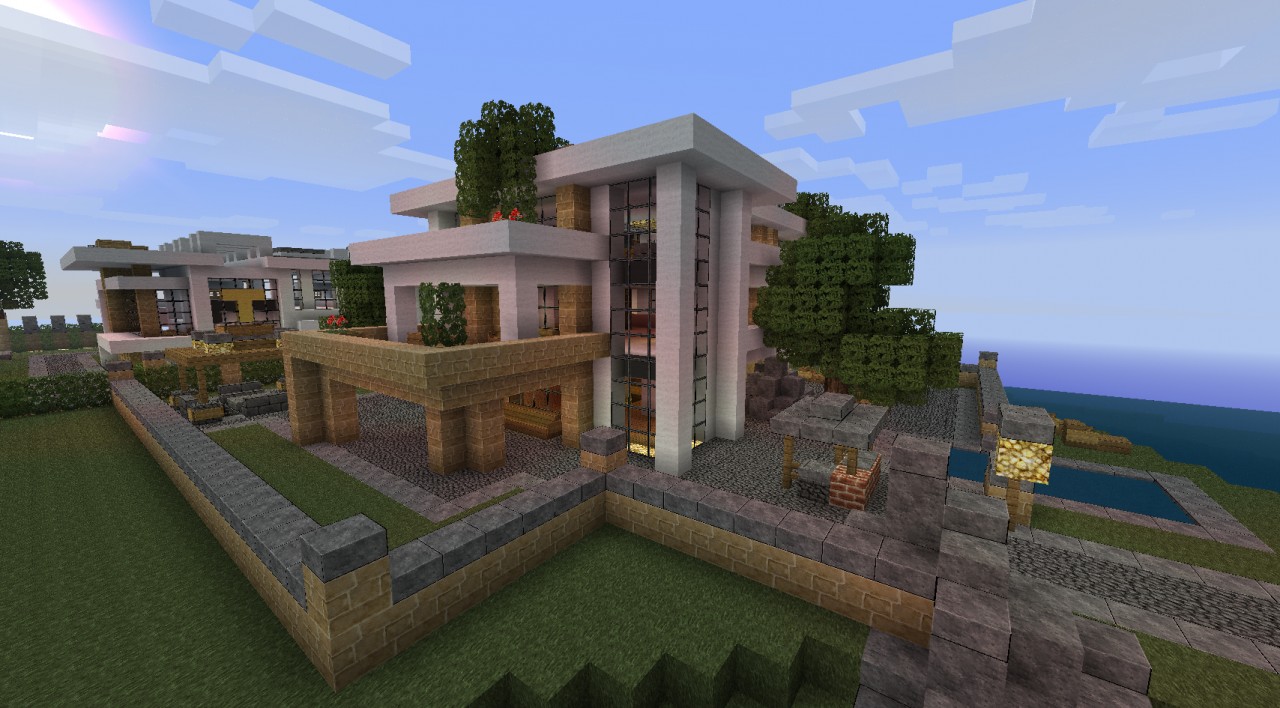 Design House 1, Design project, Pearl Bay project Minecraft Map