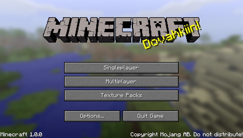 Custom Splashes Minecraft Texture Pack
