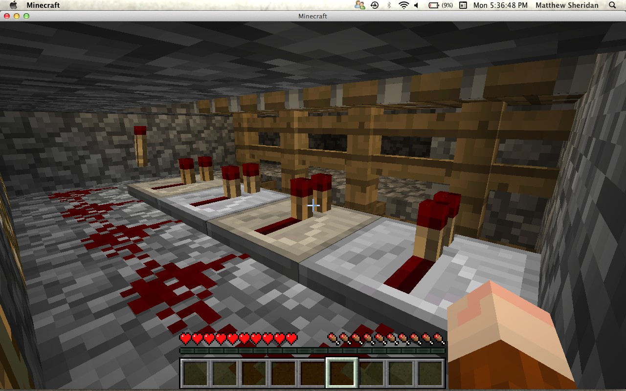 Working Redstone 5x5 Portcullis Minecraft Map