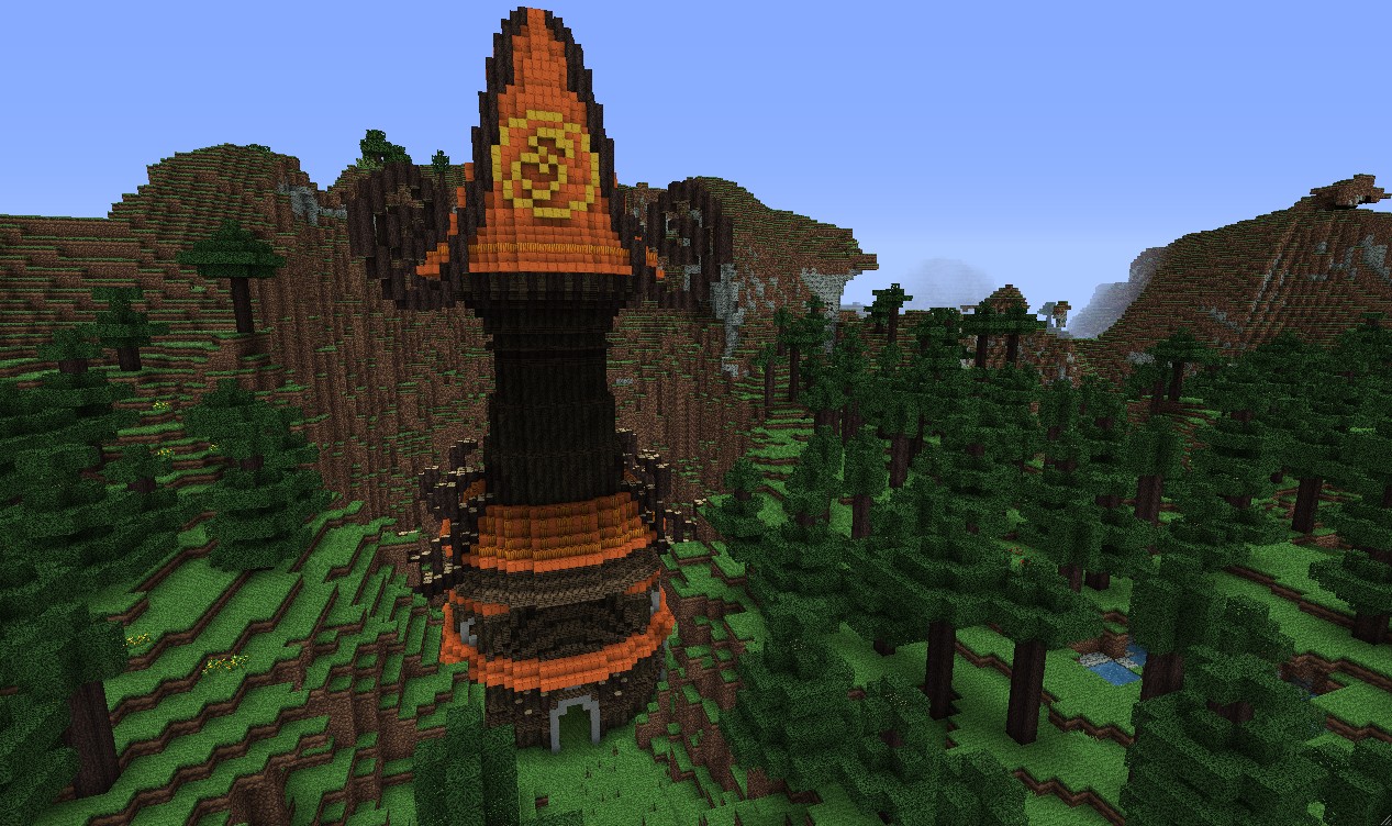 Another Elven Structure Minecraft Map