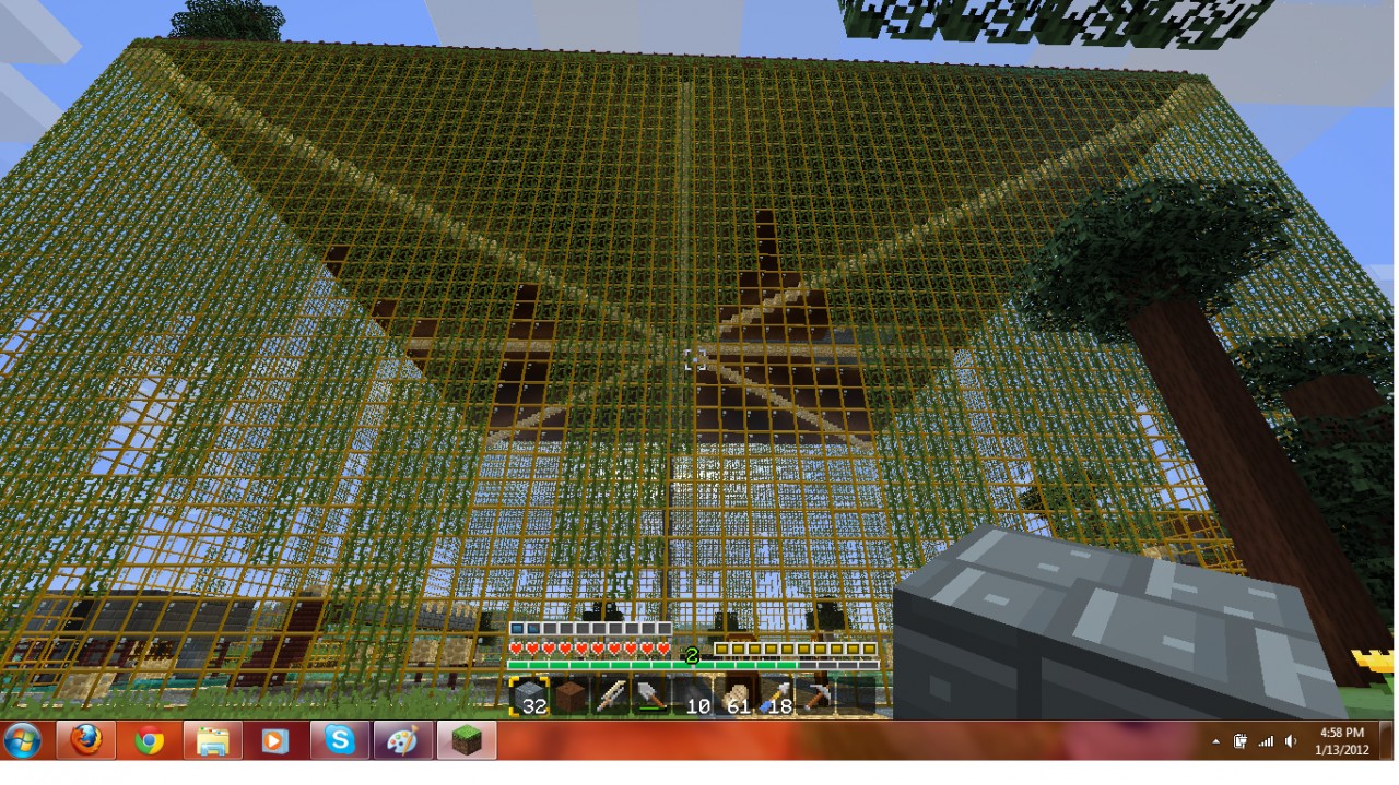 house in the sky Minecraft Map