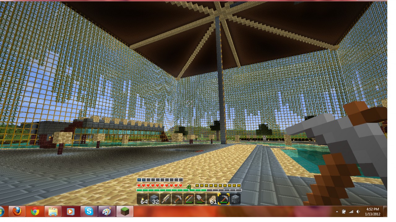 house in the sky Minecraft Map