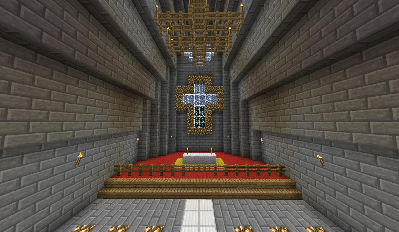 Catholic Gothic Church Minecraft Map