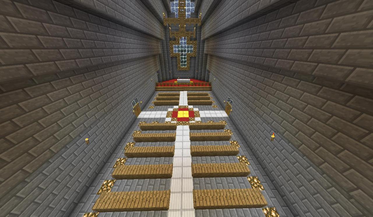 Catholic Gothic Church Minecraft Map