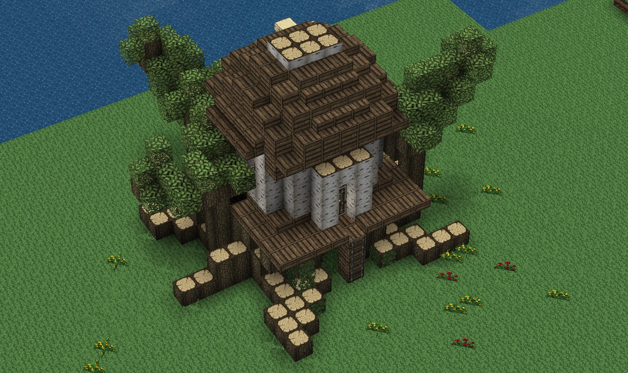 Small, Stumped House Minecraft Map