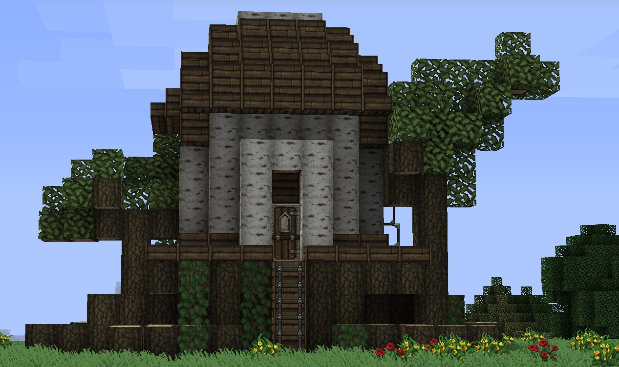 Small, Stumped House Minecraft Map