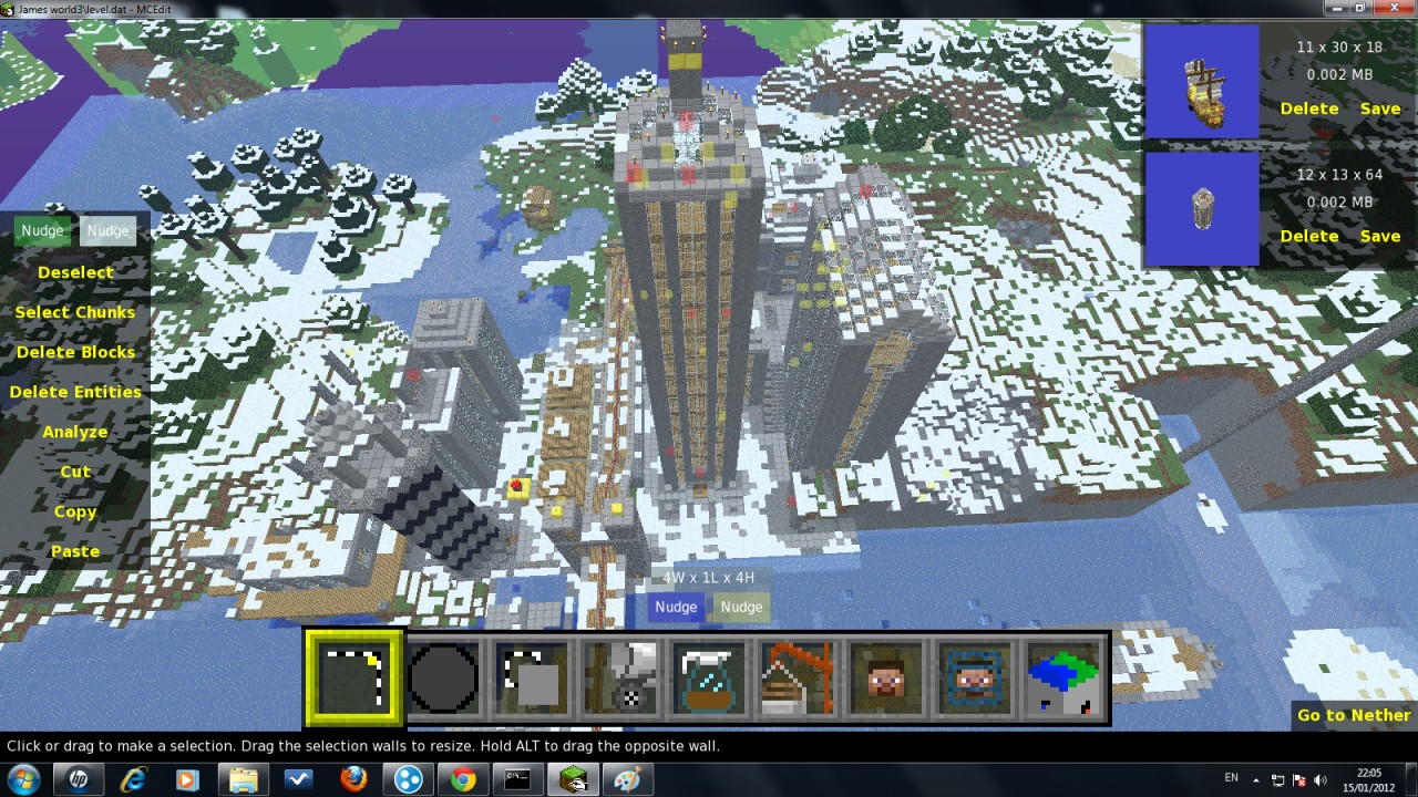 Tall Building Minecraft Map