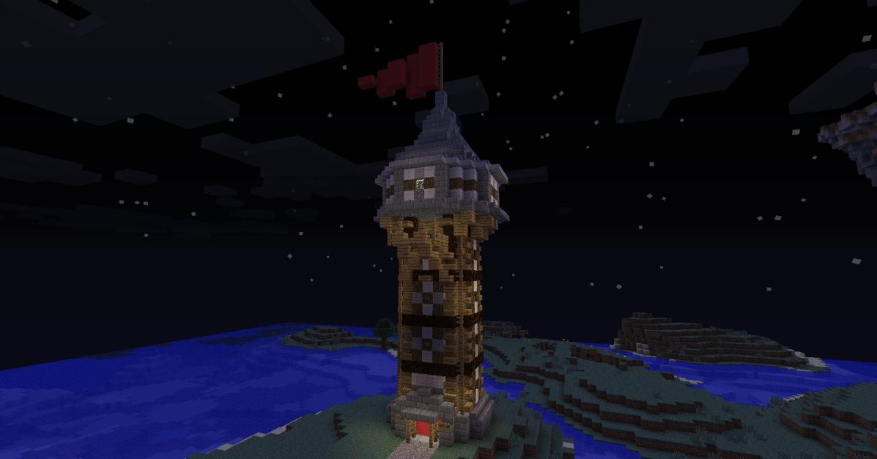 Airship Tower Minecraft Project