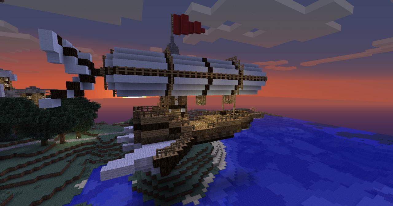 Airship Tower Minecraft Map