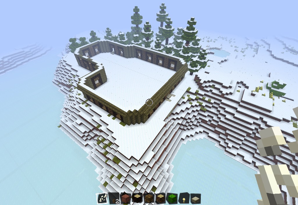 snow manor Minecraft Map
