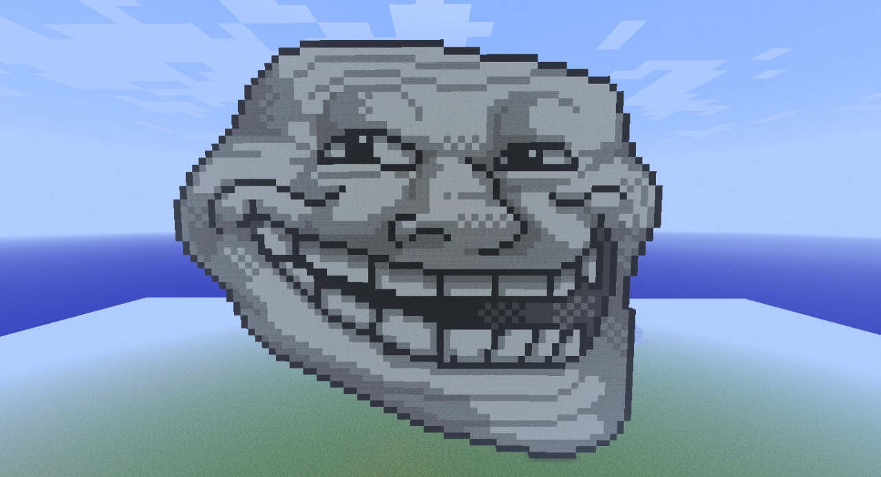 Trollface Minecraft Map