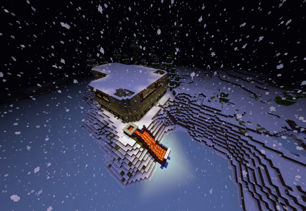 snow manor Minecraft Map