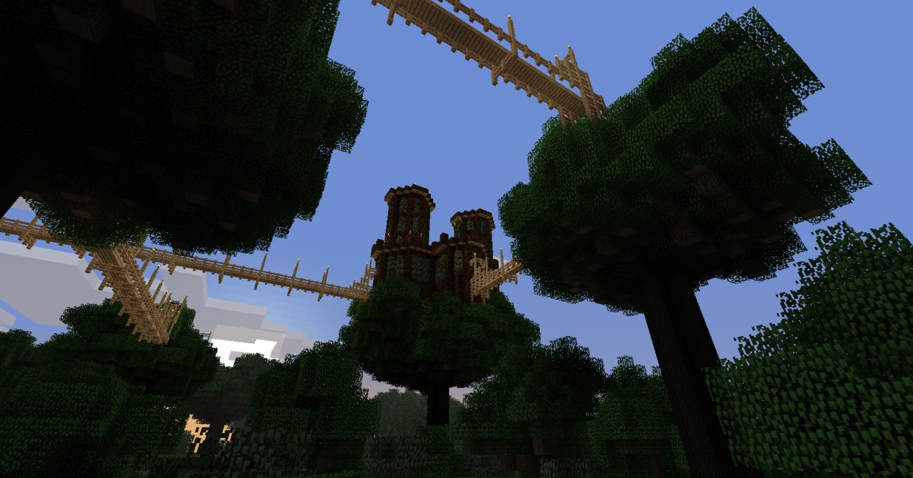 Elven City - Suggest a texture pack!!! Minecraft Map