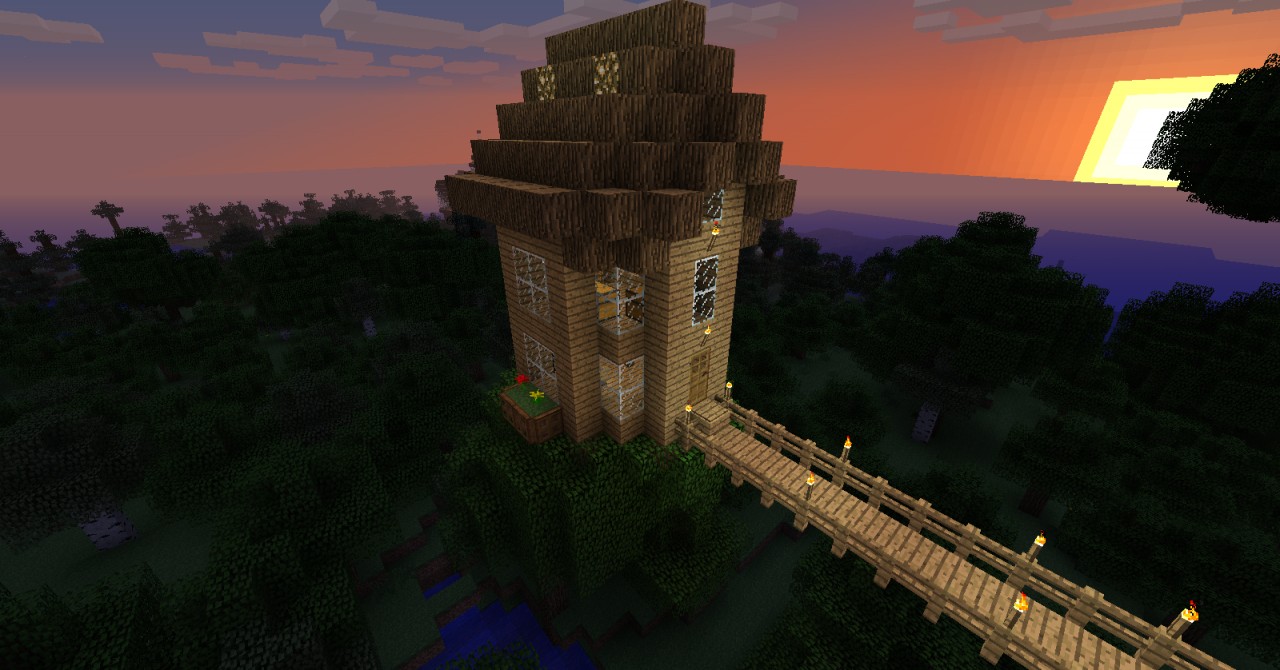 Elven City - Suggest a texture pack!!! Minecraft Map