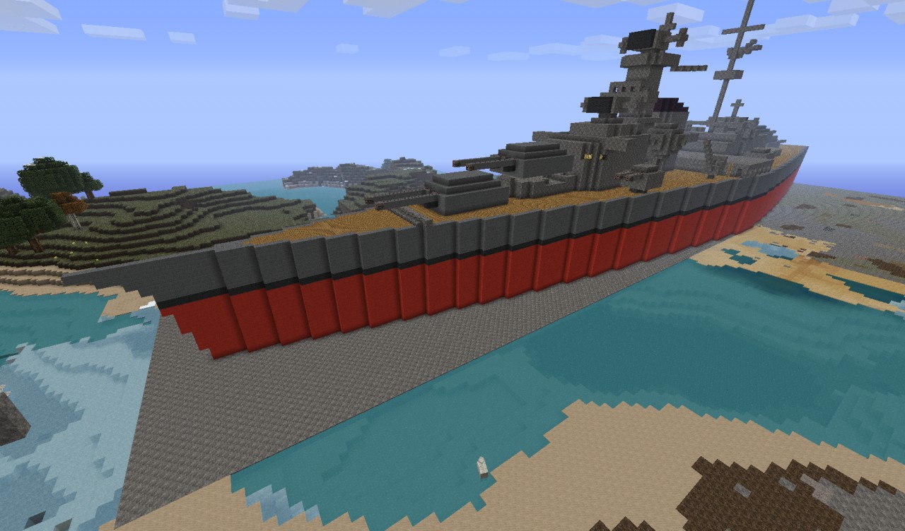 Bismarck Minecraft Map