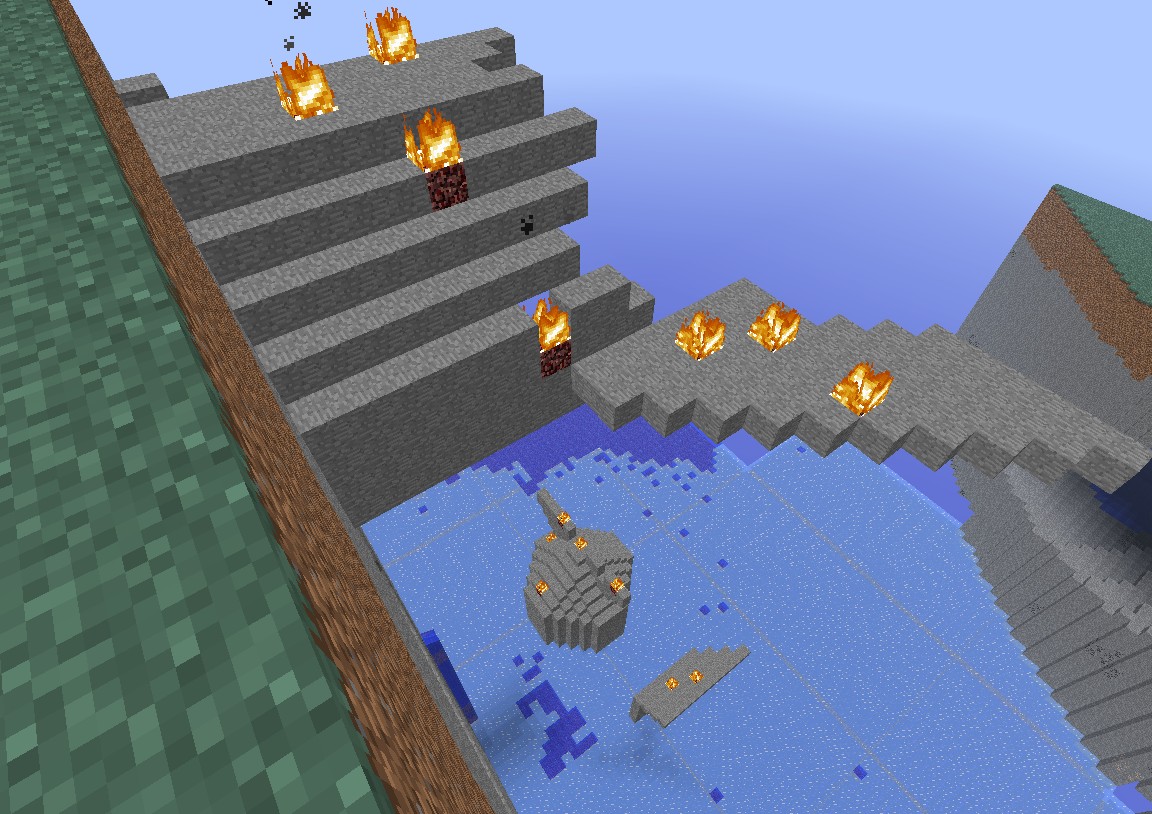 My first survival/Adventure map Minecraft Map