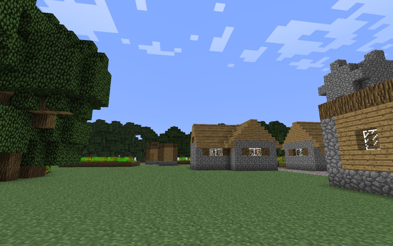 Epic NPC Village Minecraft Map
