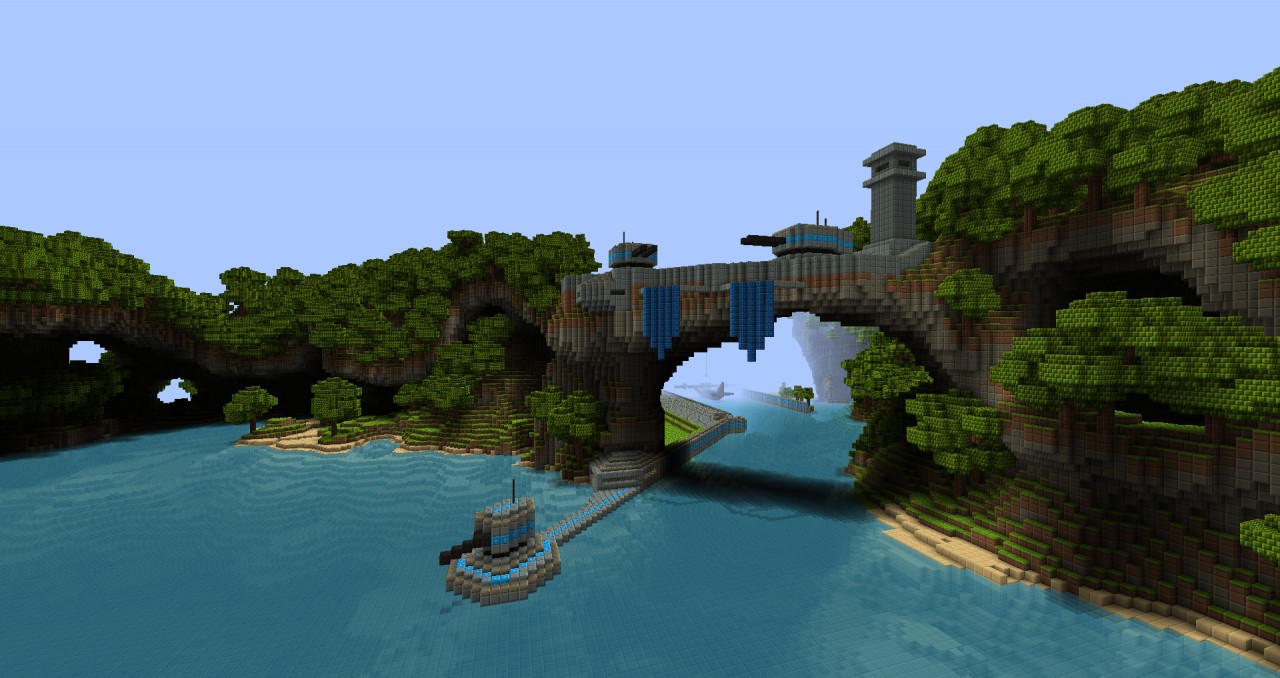 Fortified Cove Minecraft Map
