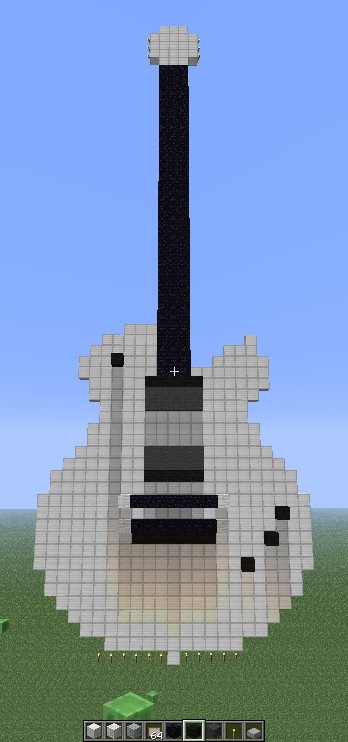 HUGE GIBSON GUITAR Minecraft Map