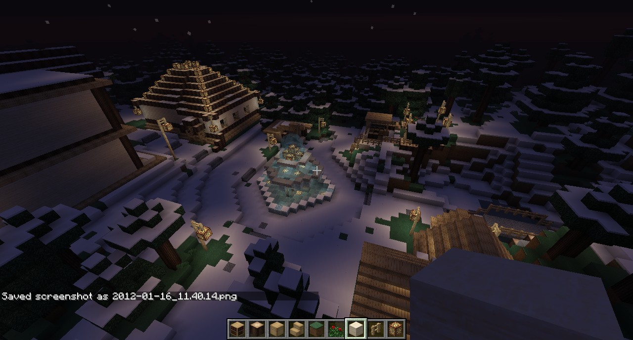 Vacational/tourist Village Minecraft Map