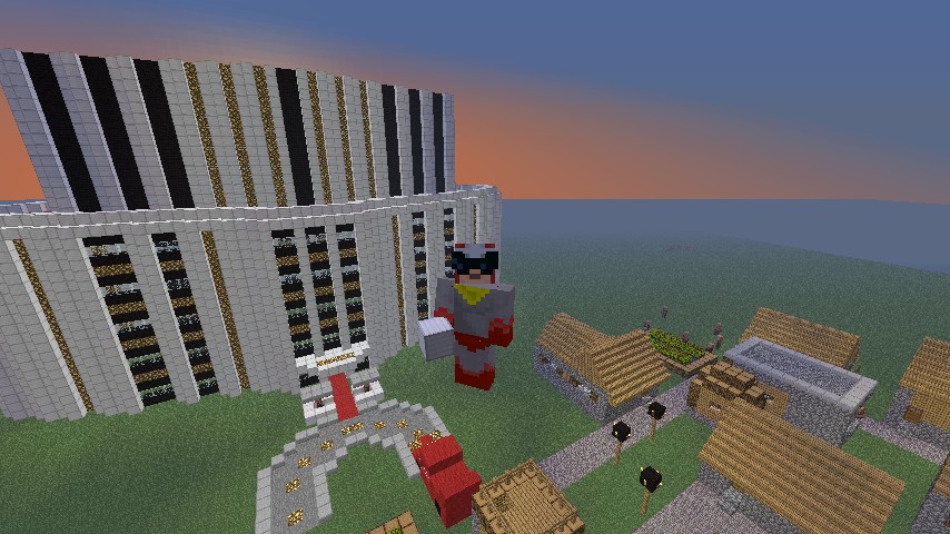 2nd part of hotel and lil funny things Minecraft Map